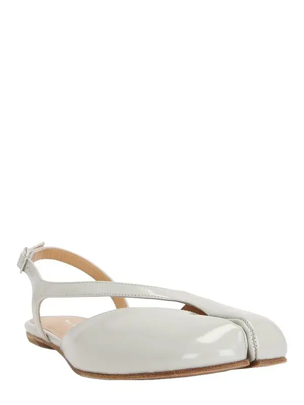 MAISON MARGIELA Tabi Slingback Flat - Alabaster