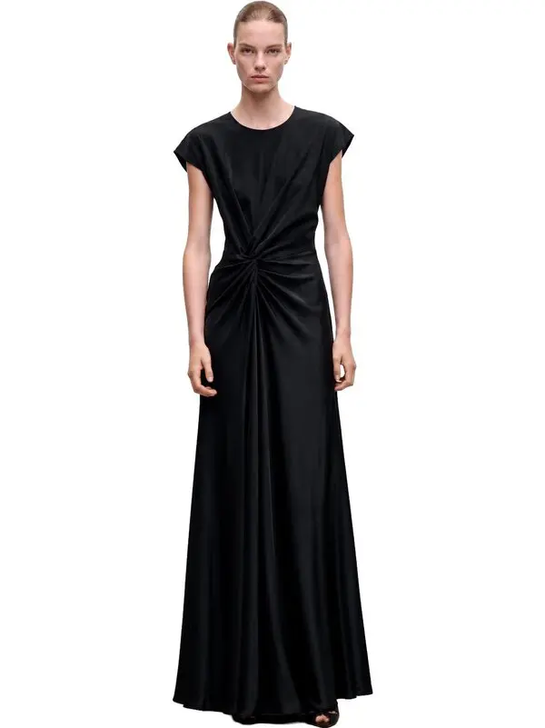 Victoria Beckham Aria Gown - Black