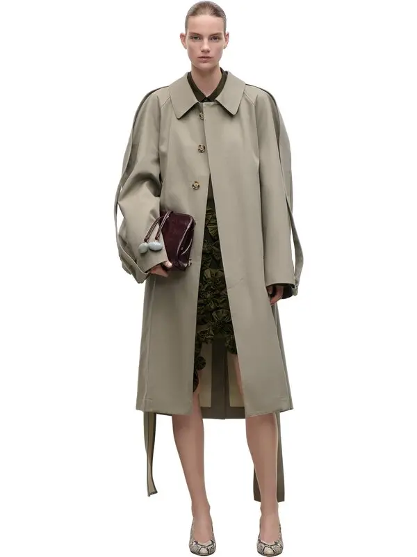 Victoria Beckham Car Coat - Beige