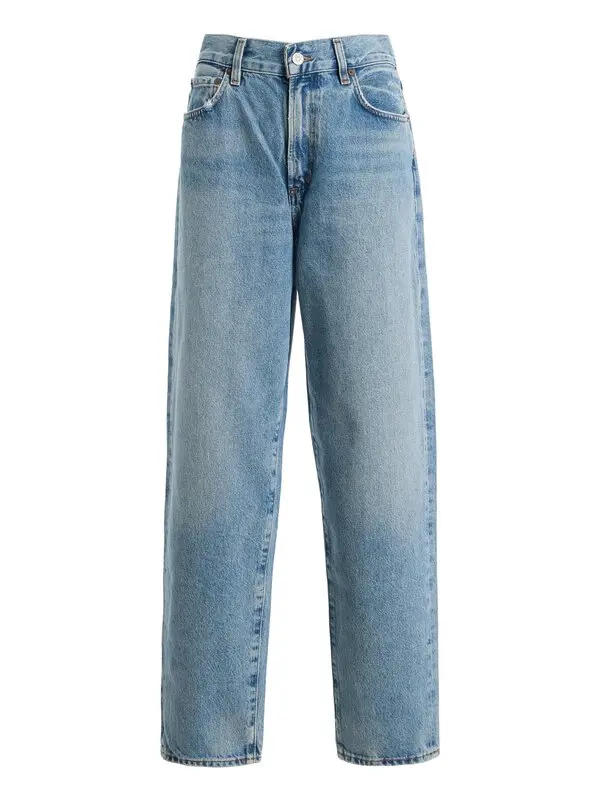 Citizens Of Humanity The Taper Rigid Mid-rise Wide-leg Jeans - Light Wash