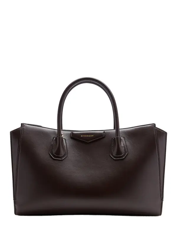 Givenchy Antigona Grained Leather Medium Bag - Brown