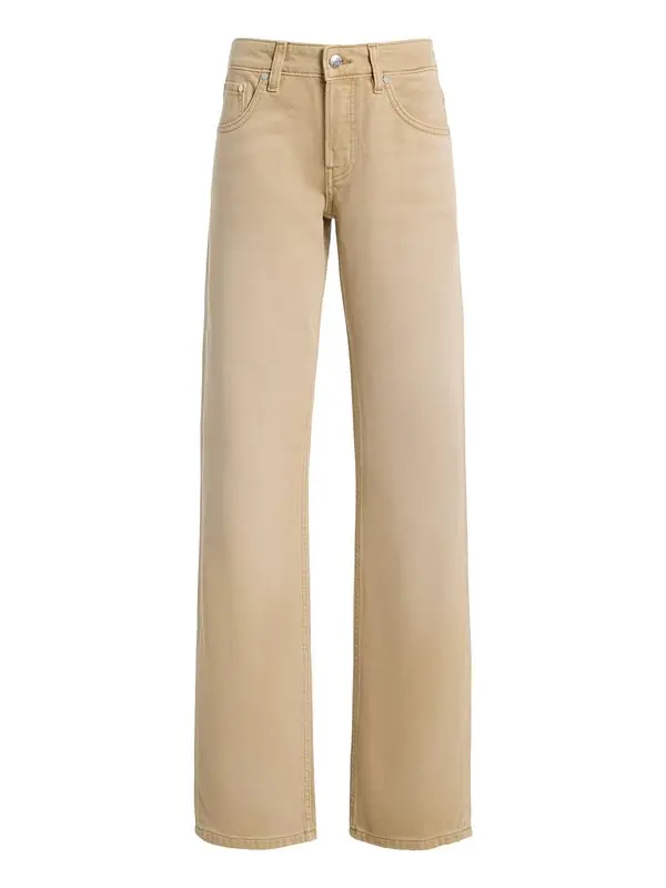 EB DENIM Ariel Wedgie Straight-leg Jeans - Neutral