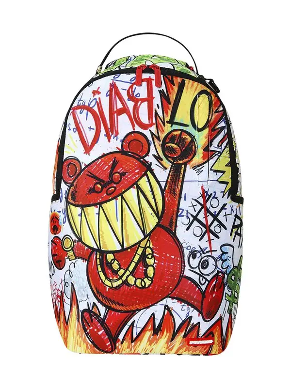 SPRAYGROUND Doodle Diablo Backpack - Multicolor