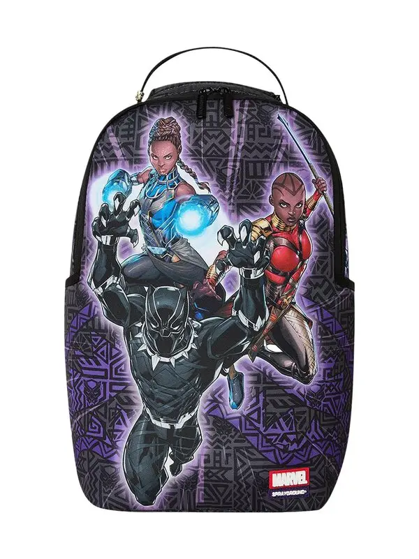 SPRAYGROUND Black Panther Never Back Down Backpack - Multicolor
