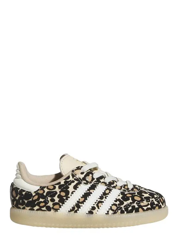Adidas Samba Og El I Leopard Print Sneakers - Brown