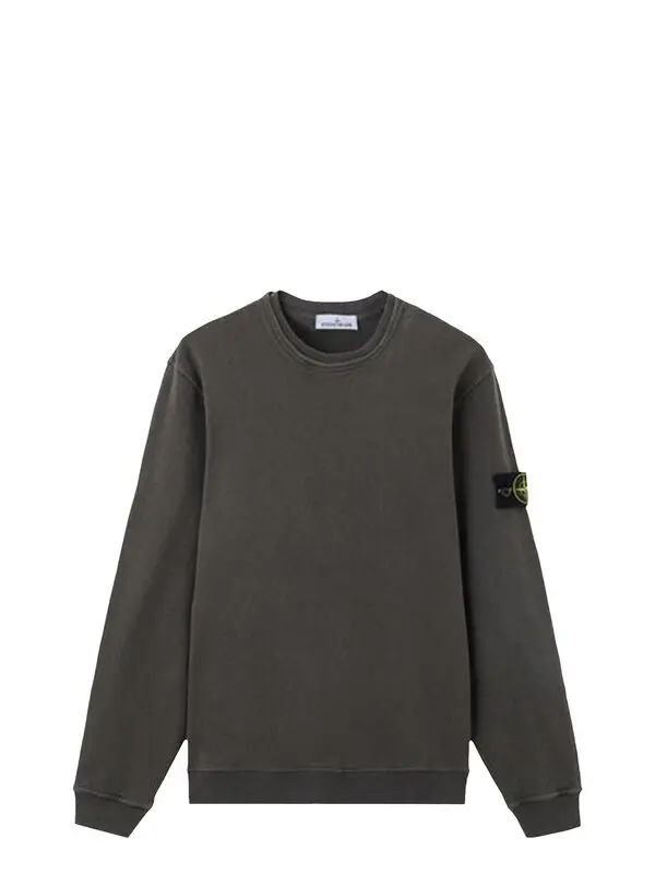 Stone Island Malfile Fleece Sweatshirt - Grey