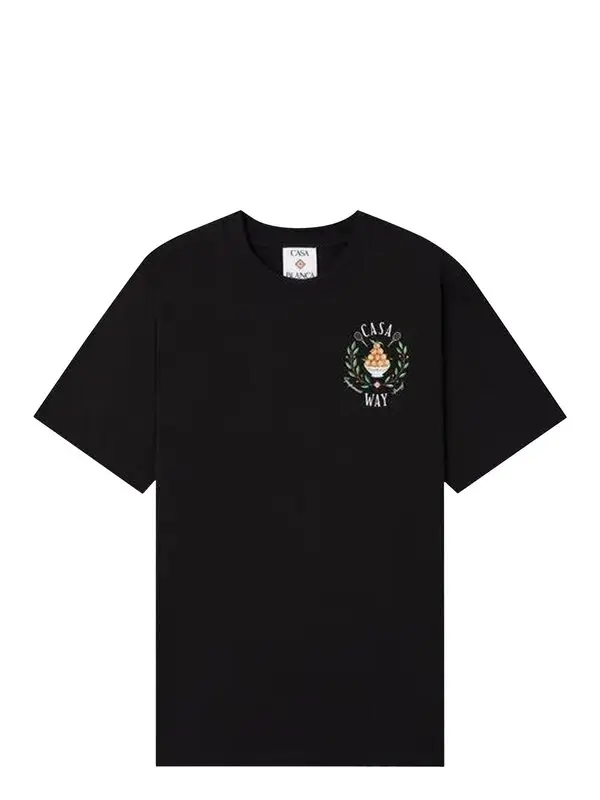Casablanca Casaway Classic T-shirt - Black