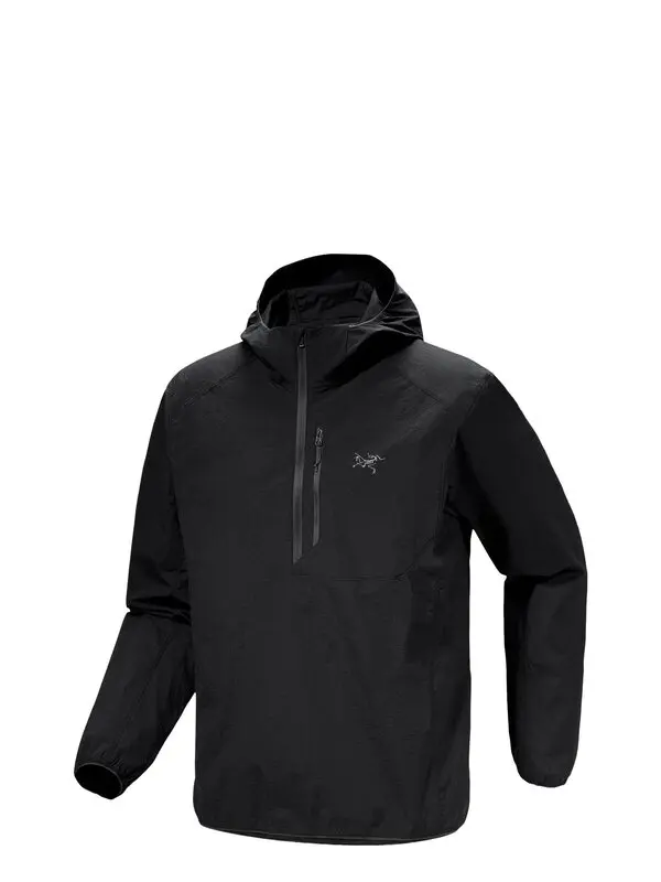 Arc'teryx Ossa 1/2 Zip Hoodie - Black