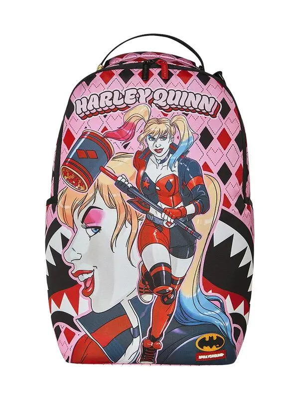 SPRAYGROUND Harley Quinn Dc Hammer Backpack - Multicolor