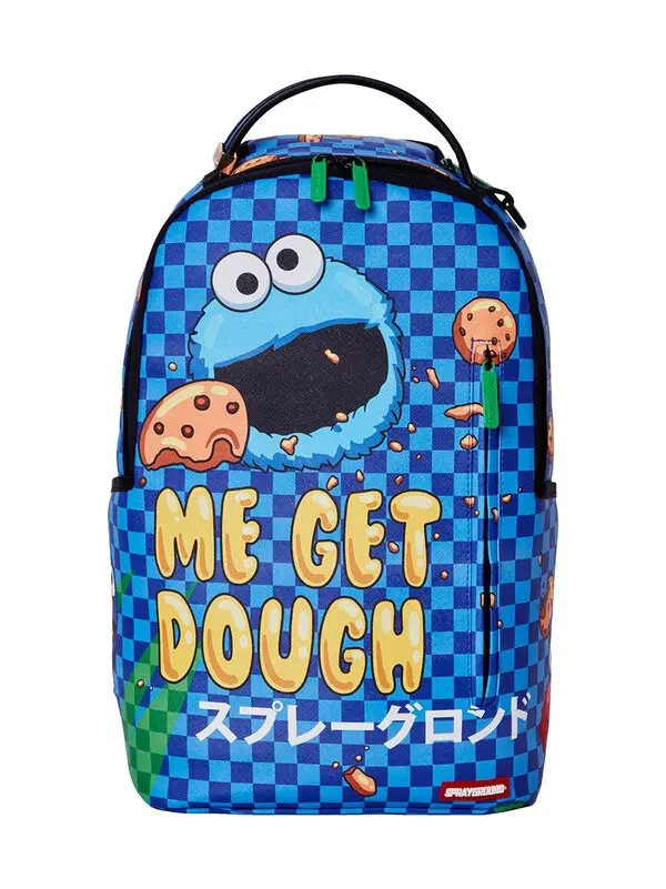 SPRAYGROUND Cookie Monster "me Get Dough" Dlxv Backpack - Multicolor