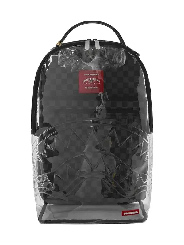 SPRAYGROUND Checked Out Dlx Backpack - Grey