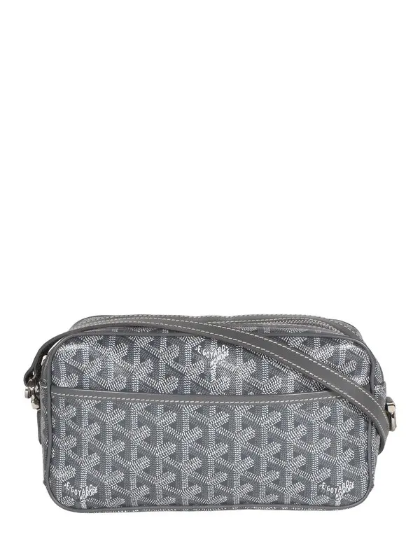 Goyard Grey Monogrammed Coated Canvas Sac Cap Vert Pm Bag - Gray