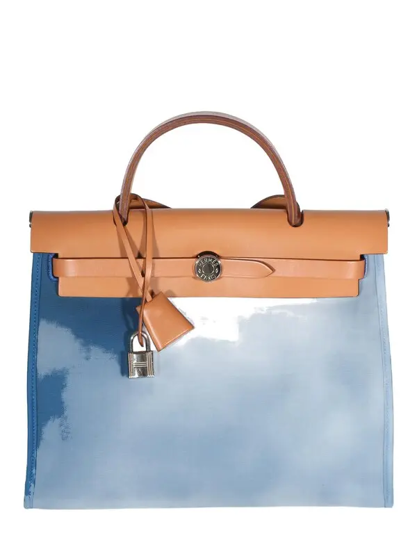 Hermès Herbag Zip 31 - Blue