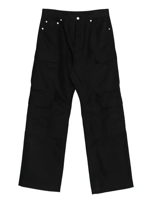 Rick Owens Wide-leg Cargo Pants - Nero