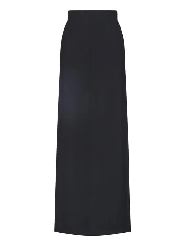 MAISON MARGIELA Virgin Wool Skirt - Black