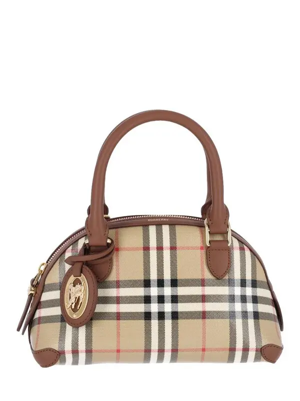 Burberry Cotton Tote Bag - Beige