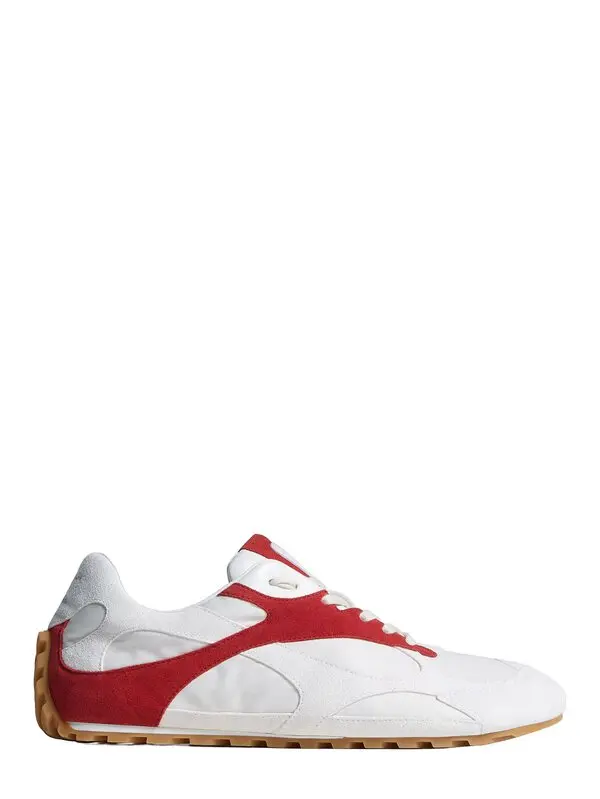 Bottega Veneta Orbit Low Lace-up Sneakers - Bianco