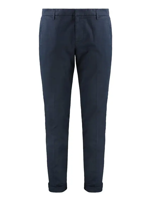 DONDUP Gaubert Cotton Trousers - Blue