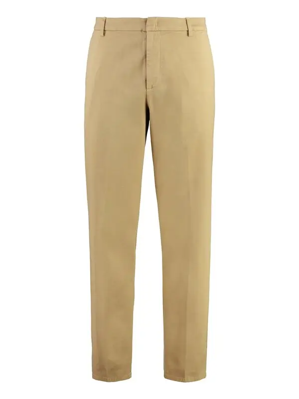 DONDUP James Cotton Trousers - Beige