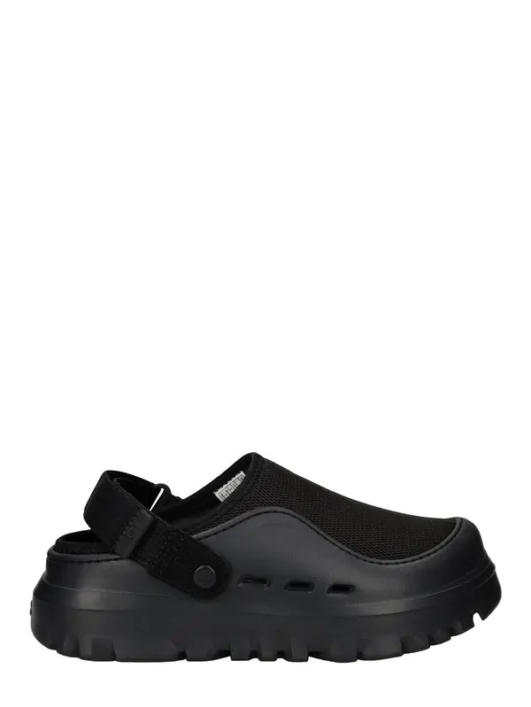 UGG Molded Clogs With Adjustable Back Strap And Mesh Upper - Nero