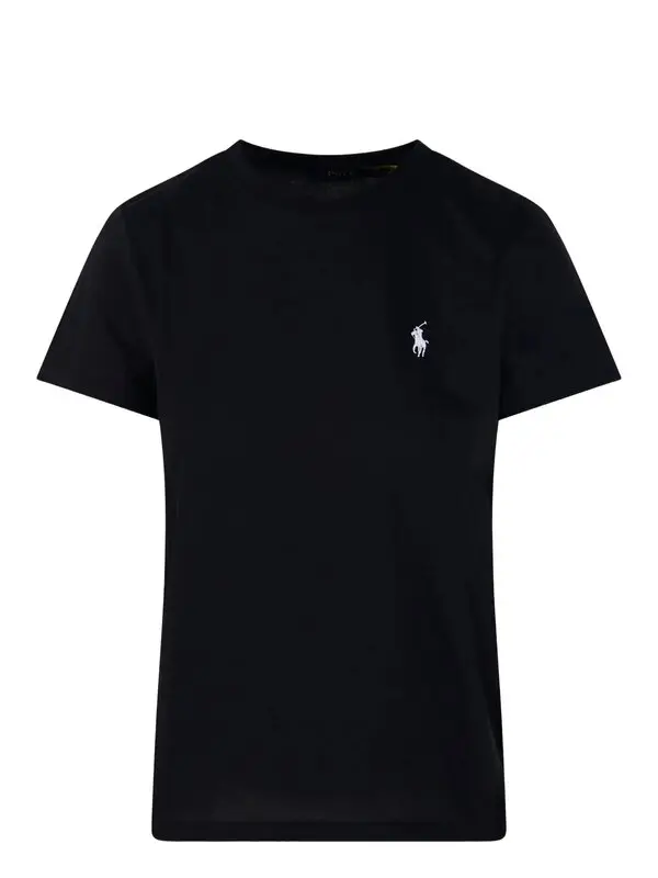 Polo Ralph Lauren Classic Fit Crewneck Cotton T-shirt - Nero