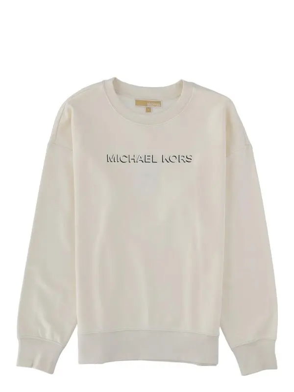 Michael Kors Soft Knit Pullover Sweater - White