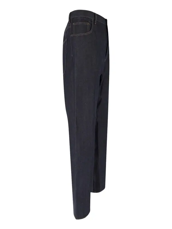 Thom Browne Straight-leg Denim Jeans - Blue