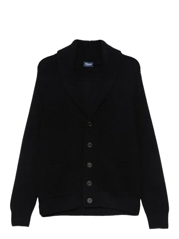 DRUMOHR Shawl Collar Button-front Cardigan - Multicolour