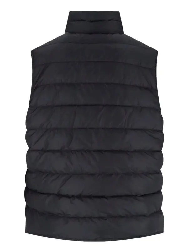 Dolce & Gabbana Quilted Puffer Vest - Black