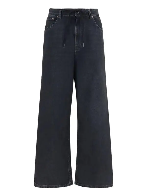 MAISON MARGIELA Wide-leg Denim Jeans - Black