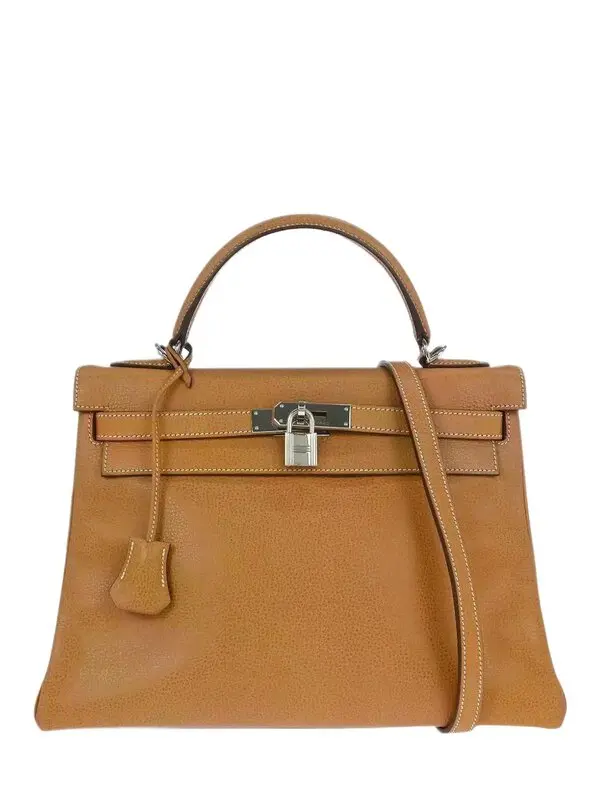 Hermès 2006 Kelly 32 Retourne Tote Bag - Neutrals
