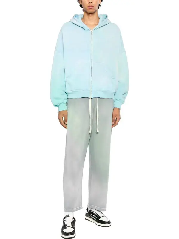 MOOJI MOOJI Zip-up Hoodie - Blue