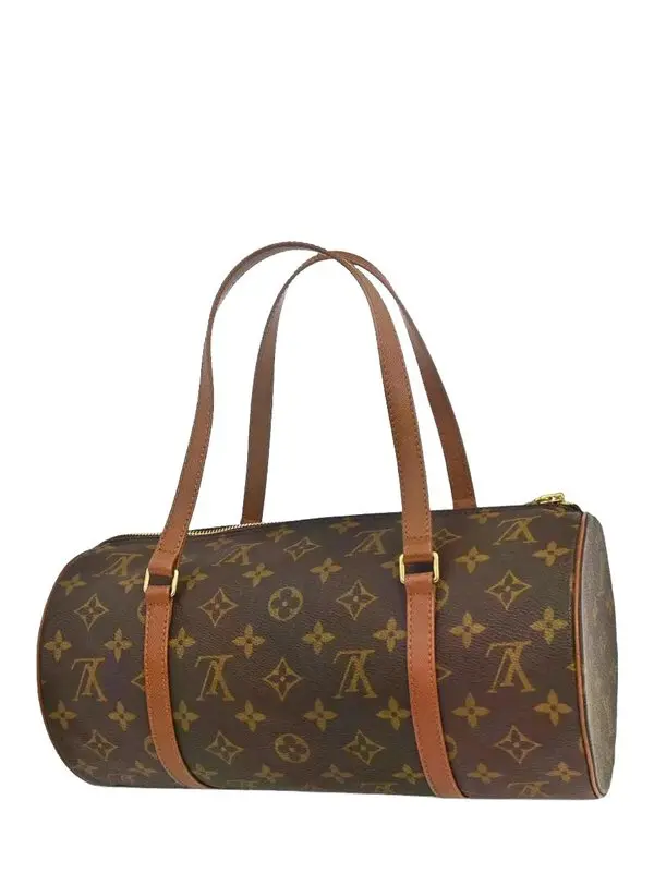 LOUIS VUITTON Monogram Papillon 30 Shoulder Bag - Brown