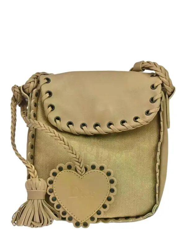 Dior 2007 Trotter Ethnic Shoulder Bag - Neutrals