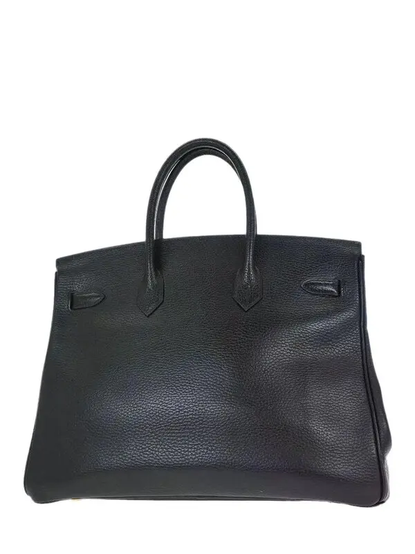 Hermès 2001 Birkin 35 Tote Bag - Black