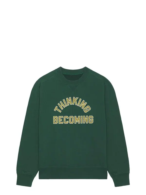 Sacai Graphic Pullover - Green