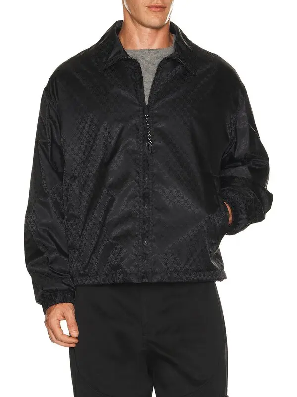 Alexander McQueen Ripstop Coach Jacket - Black
