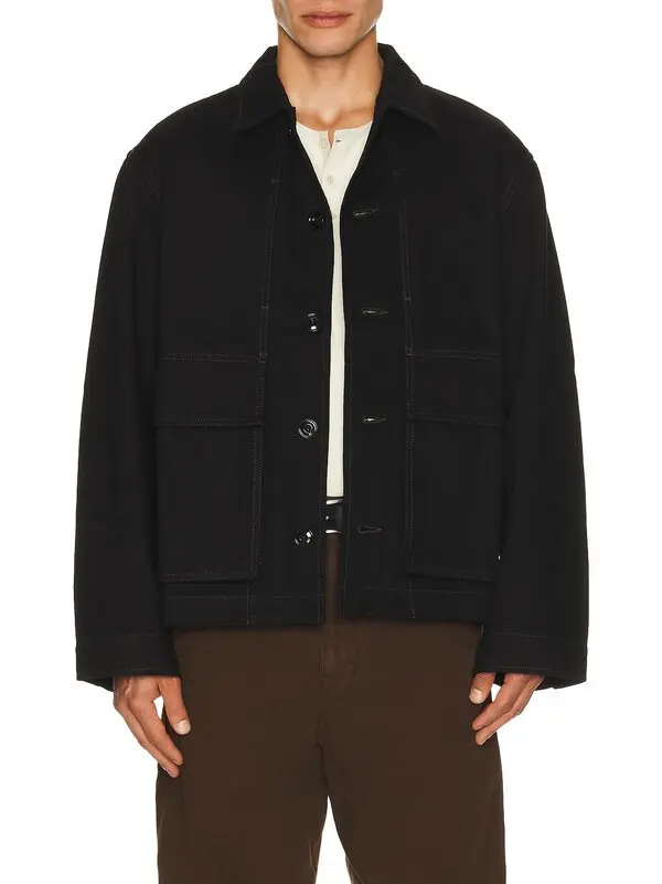 LEMAIRE Boxy Jacket - Black