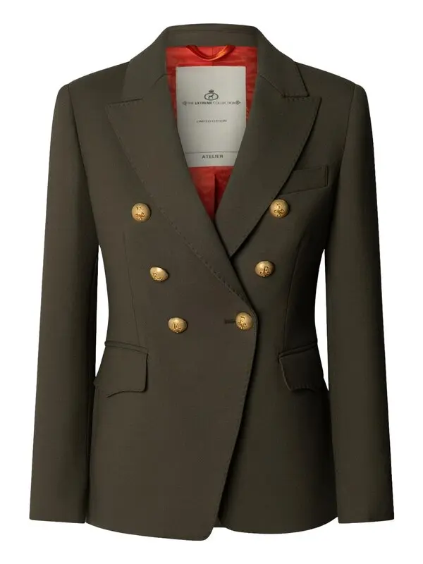 THE EXTREME COLLECTION Double-breasted Blazer Garcia Vintage 02 - Green