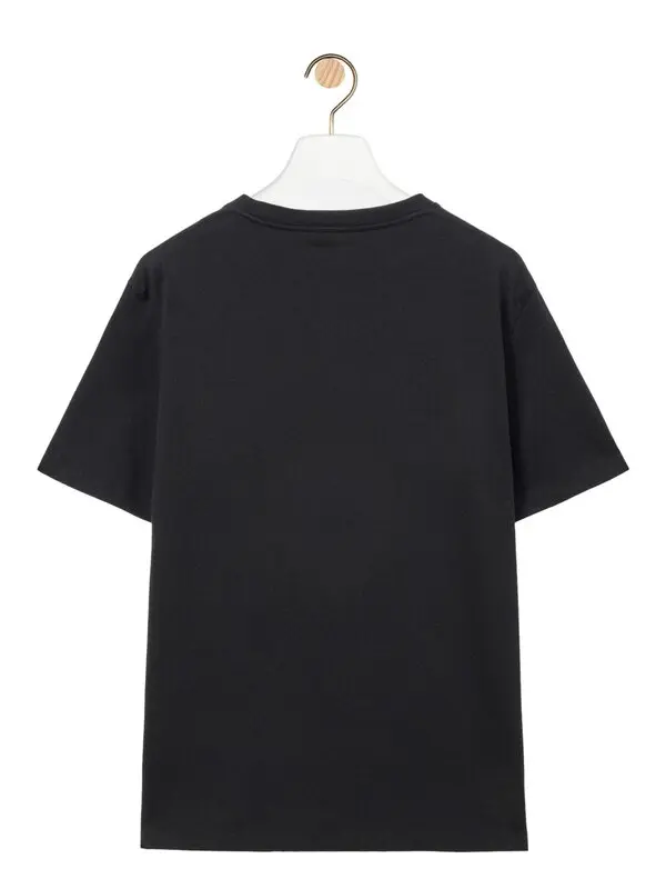 Loewe Relaxed Fit T-shirt In Cotton - Black