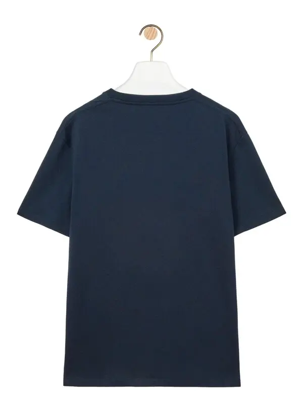 Loewe Relaxed Fit T-shirt In Cotton - Navy Blue