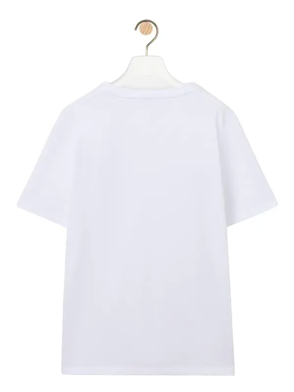 Loewe Relaxed Fit T-shirt In Cotton - White