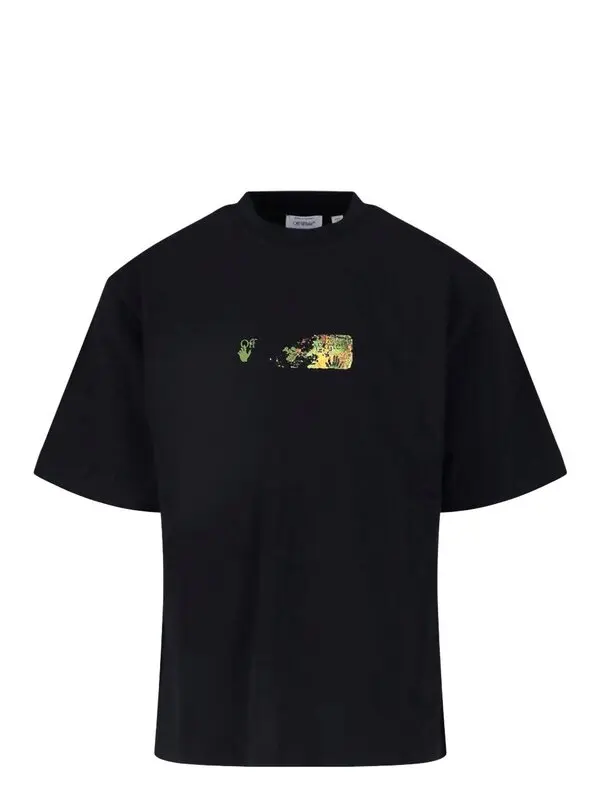 Off-White T-shirt "spices Arrow Skate - Black