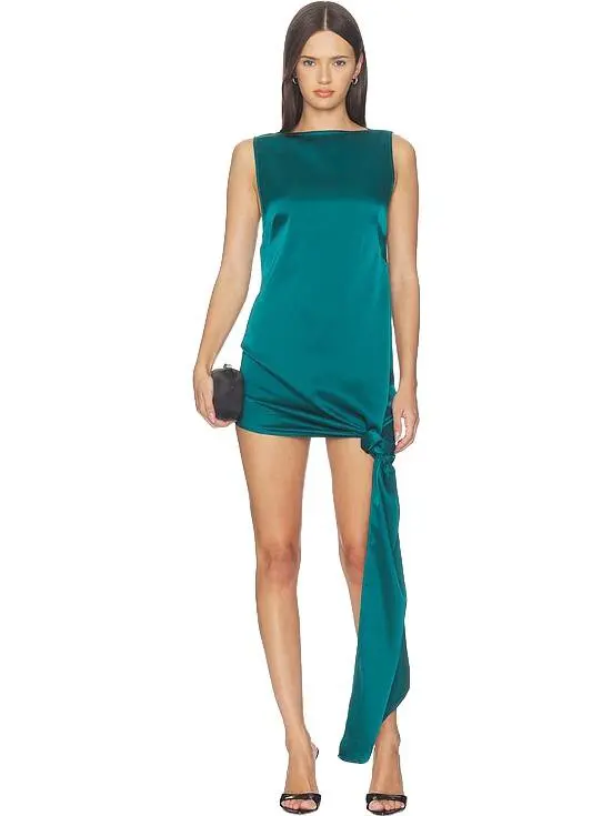 CAMILA COELHO Lina Mini Dress - Teal