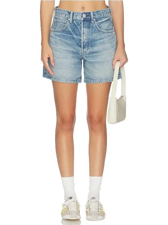 Moussy Vintage Harrisburg Short Long - Light Blue