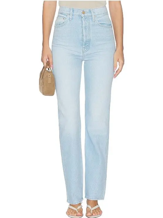 MOTHER The Tippy Top Utensil Sneak Jeans - Dots