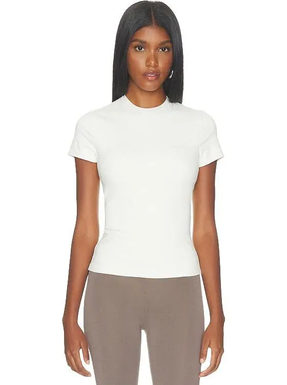 NIKESKIMS Matte Baby Short Sleeve Tee - Ivory