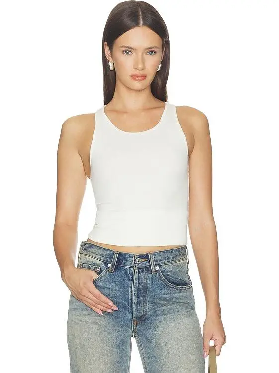 SKIMS Boyfriend Tank - Ivory