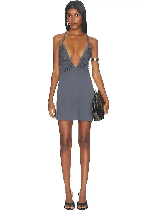 Superdown Aivy Mini Dress - Slate