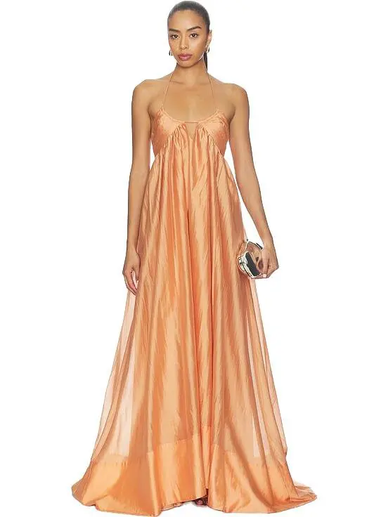 CAMILA COELHO Anastacia Maxi Dress - Orange